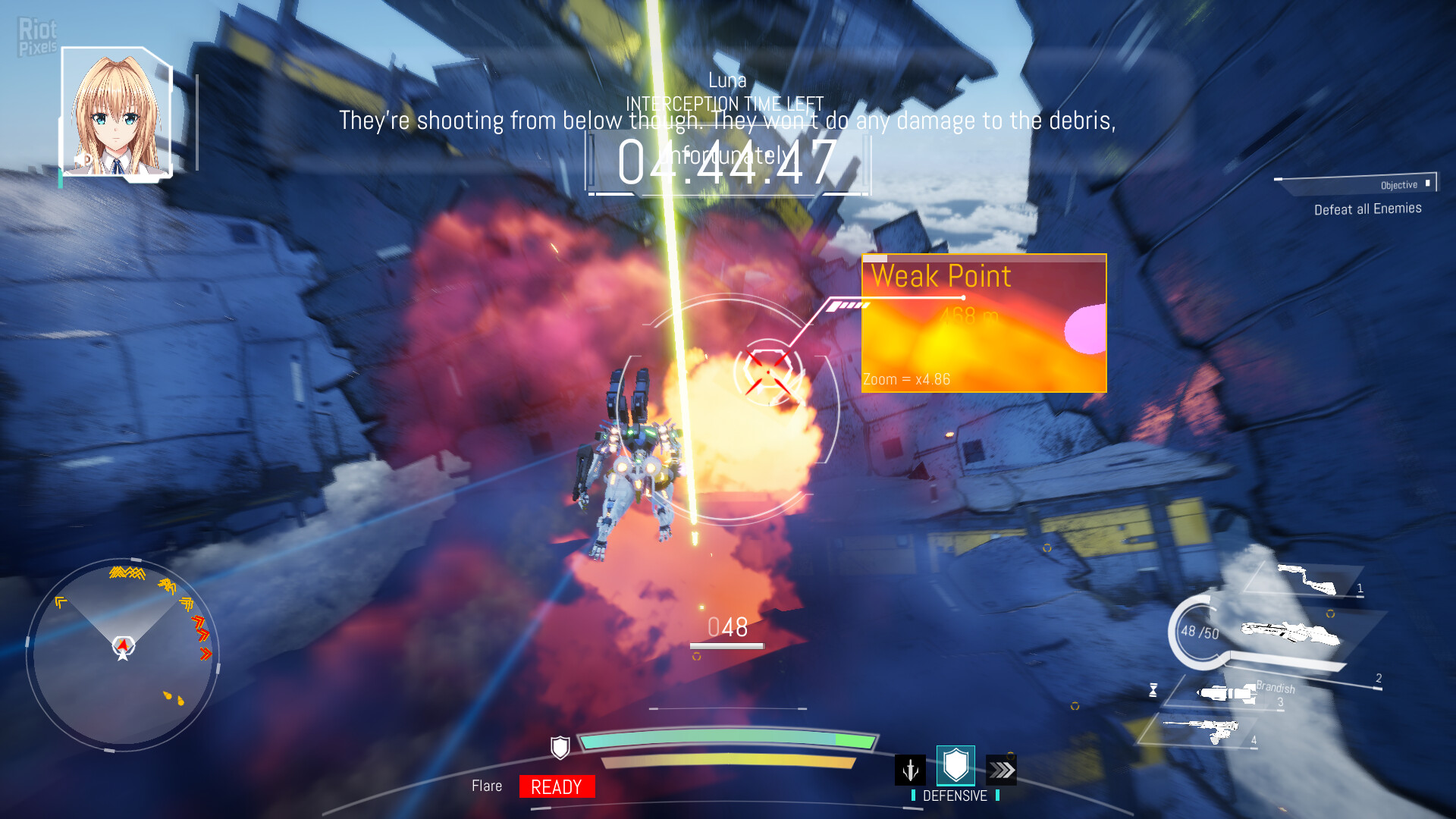 Nimbus Infinity - скриншоты из игры на Riot Pixels, картинки